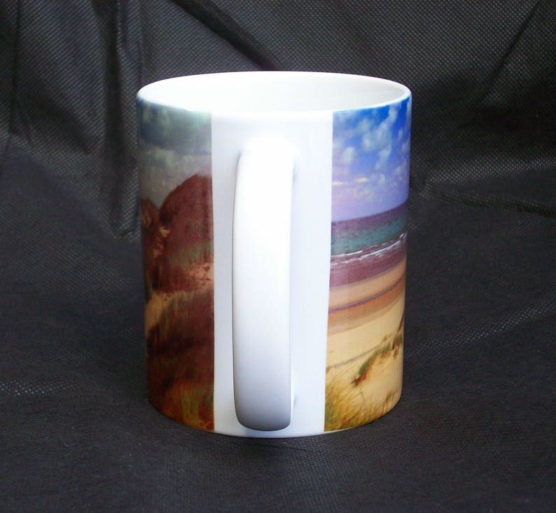 Seaside Mug Sea Beach Sand Dunes Ceramic Gift Mug for People Who Love ...