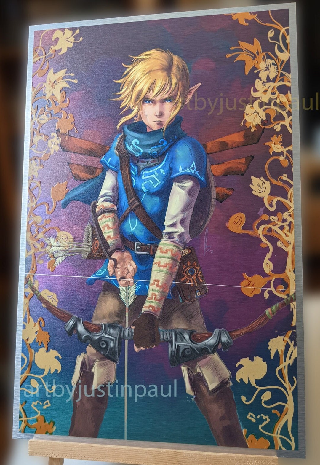 Metal Art Print - Link - Legend of Zelda - Etsy