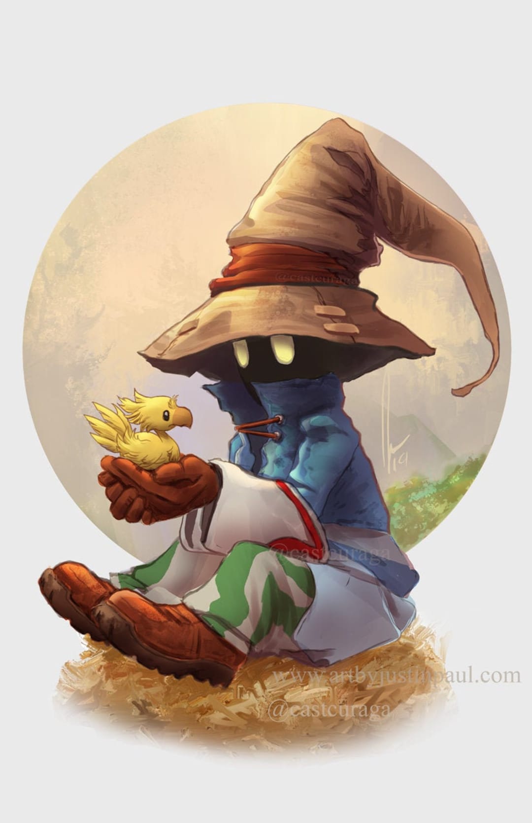12"x18" Print - Vivi - Final Fantasy IX - Etsy