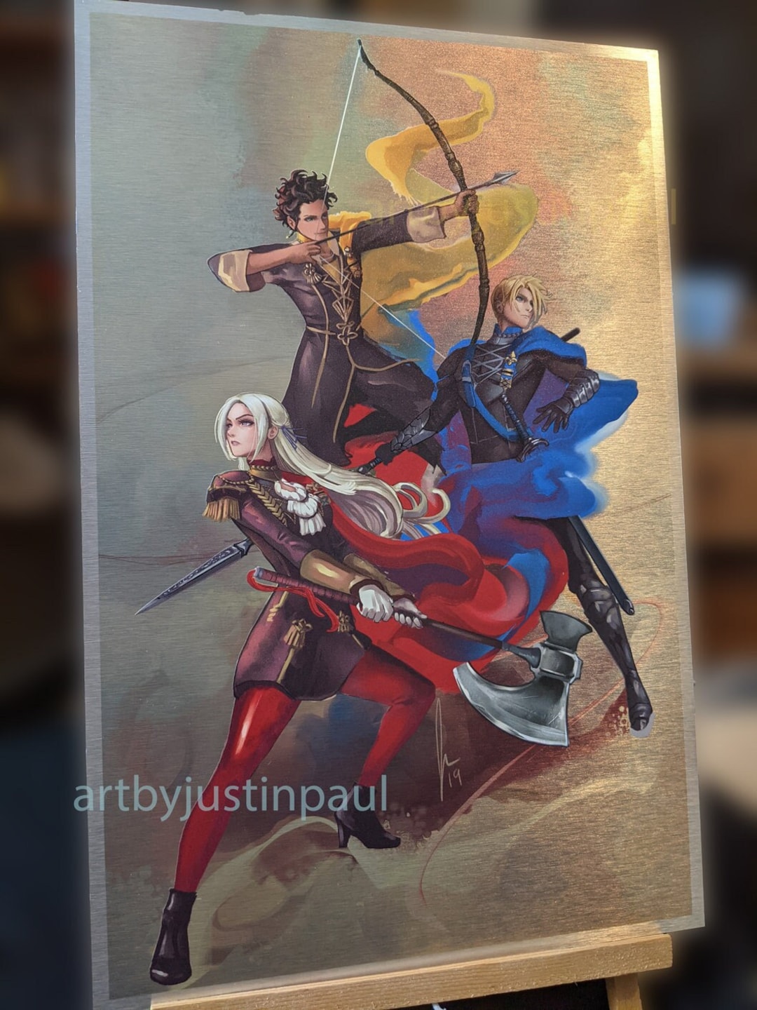 Metal Art Print - Fire Emblem - Three Houses **see Description for ...