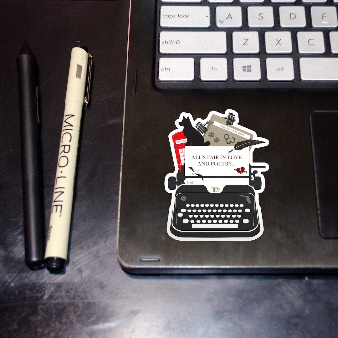 TTPD Era (the Tortured Poets Department) WATERPROOF STICKER - Vinyl Die ...
