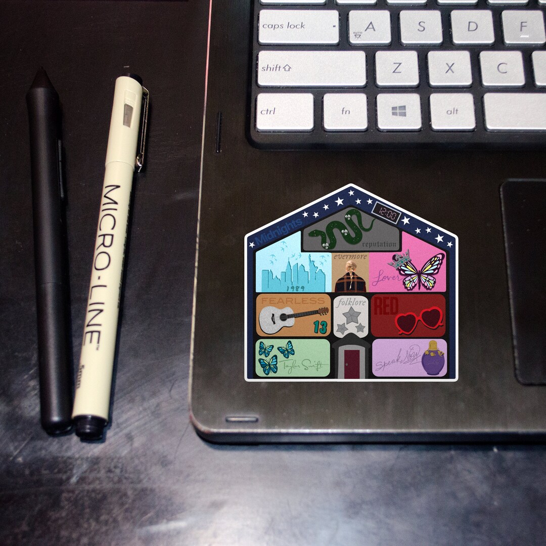 Lover House Eras WATERPROOF STICKER Vinyl Die Cut taylor Swift - Etsy