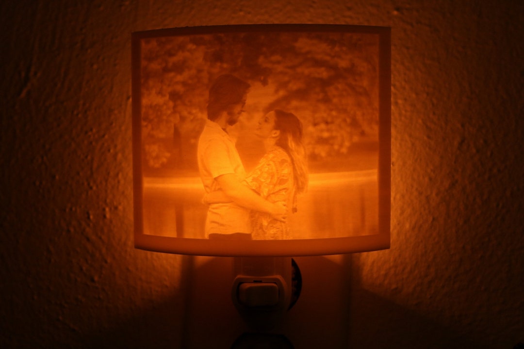 Custom Lithophane Night Lights custom Photo Print to Order - Etsy