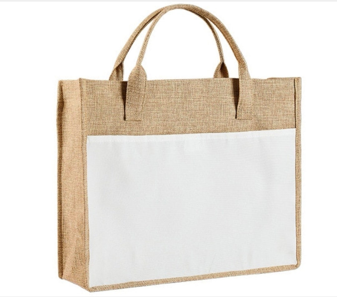 Sublimation Bag, Linen Canvas Sublimation Bag - Etsy