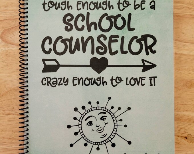 Personalized Counselor Journal, School Counselor Gift, Guidance ...