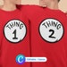 Thing 1 Thing 2 Svg Png Eps Pdf, Editable in Canva, Printable, Instant ...