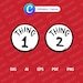 Thing 1 Thing 2 Svg Png Eps Pdf, Editable in Canva, Printable, Instant ...