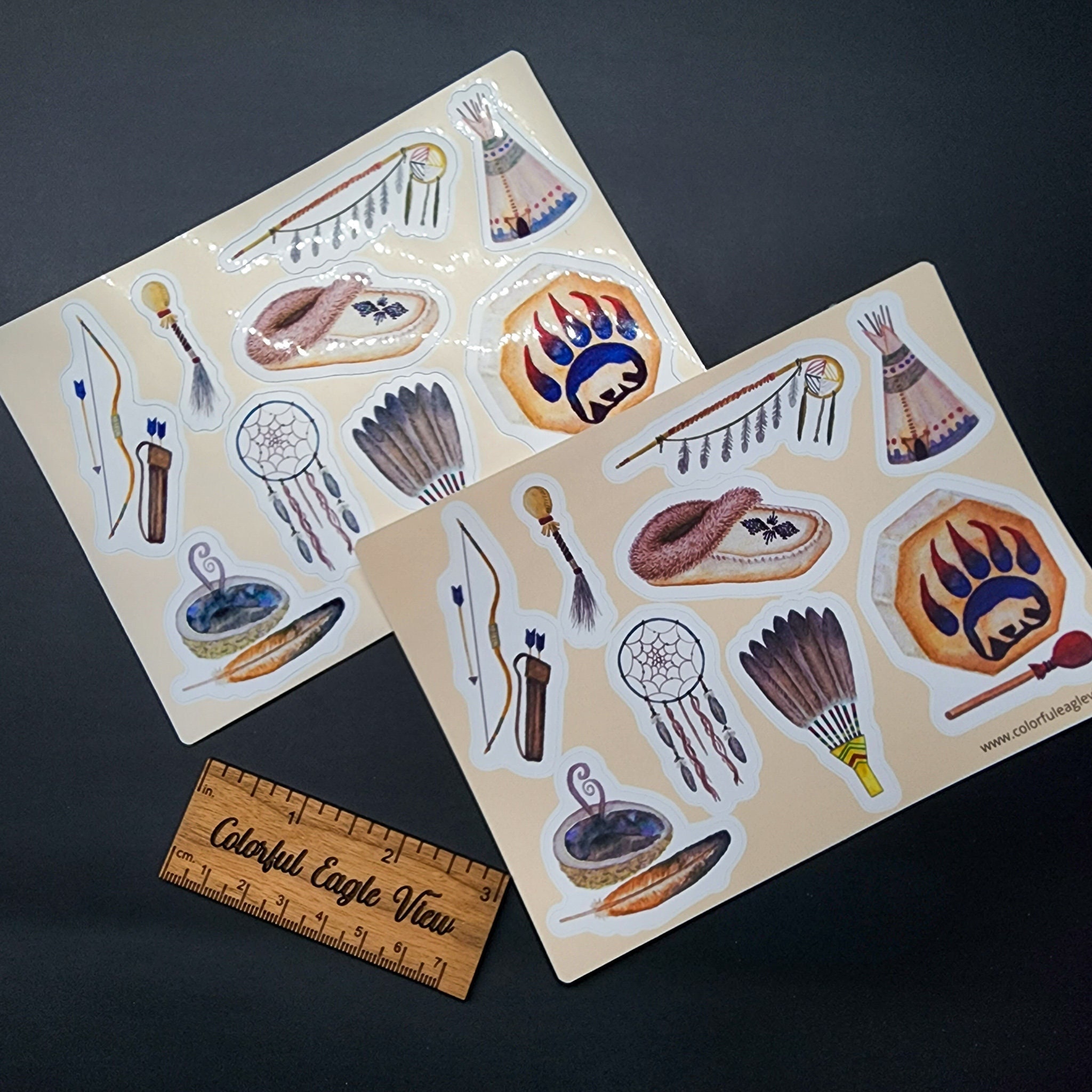 Native American Sticker Sheets - Etsy