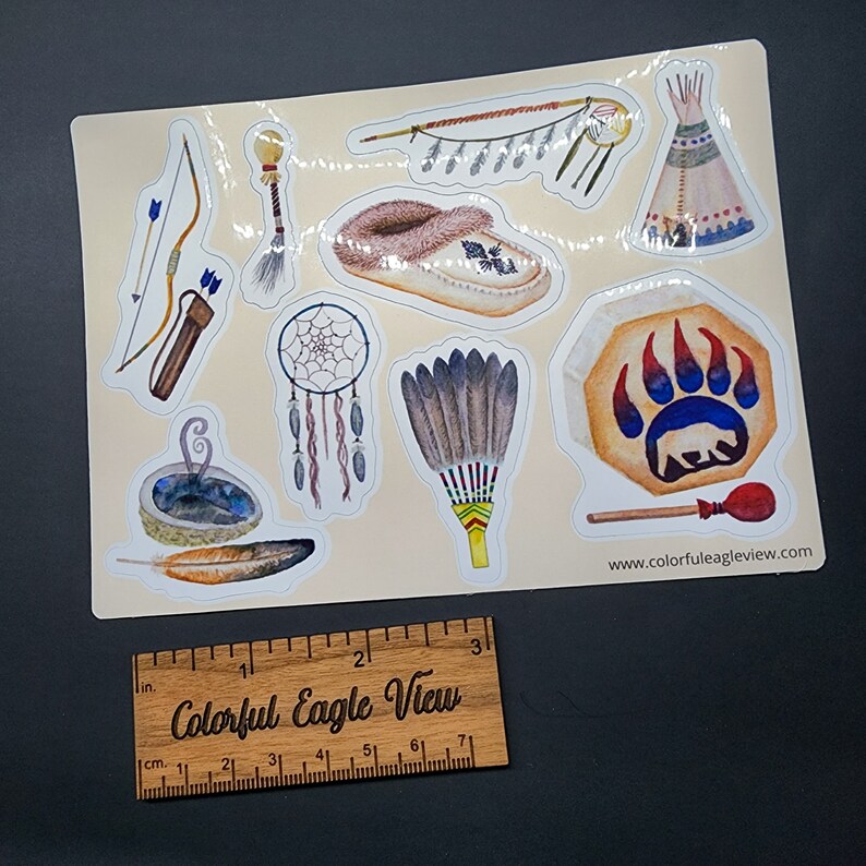 Native American Sticker Sheets - Etsy