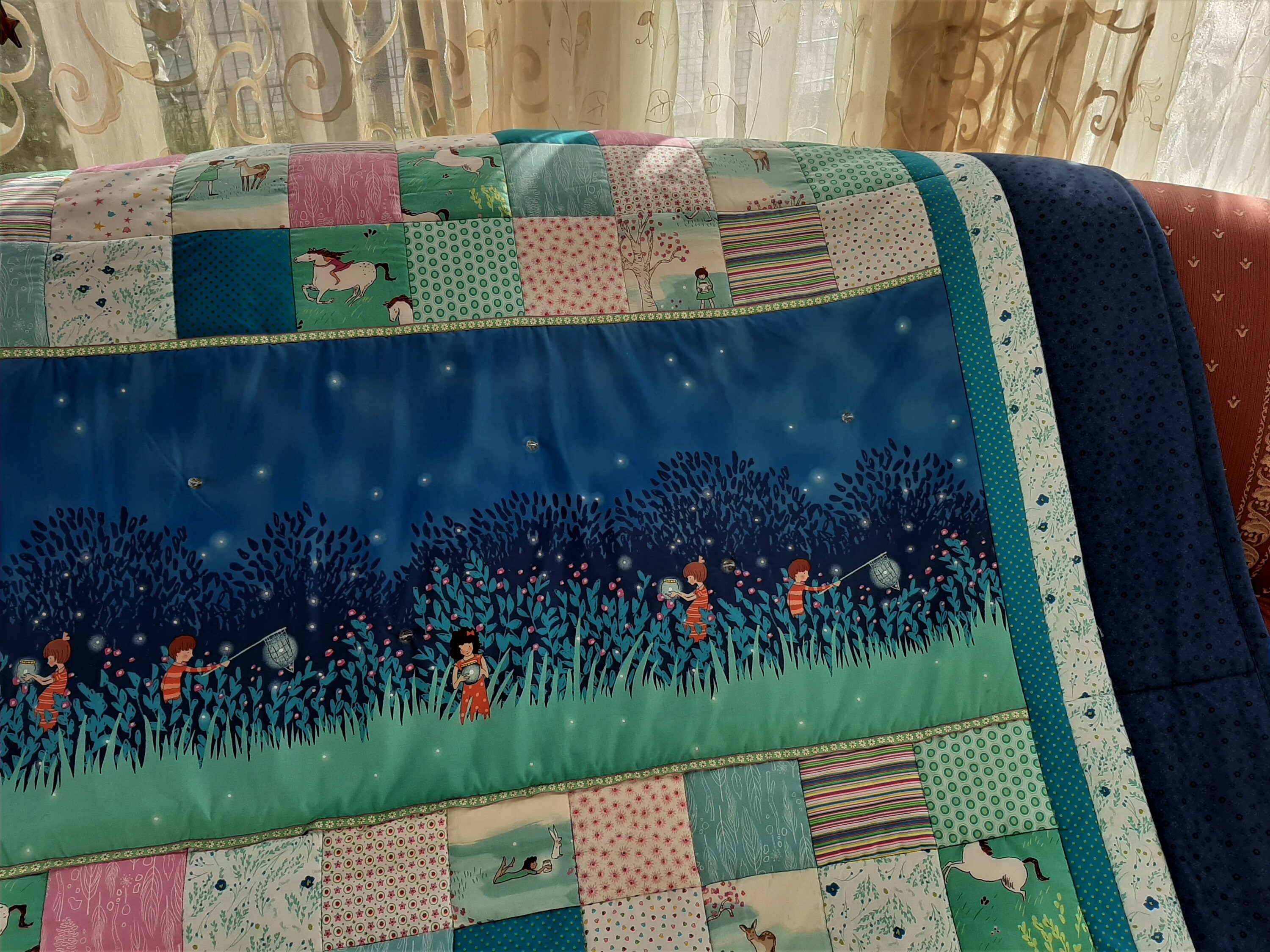 High-quality Unique Patchwork Quilt Made of Designer Quality - Etsy