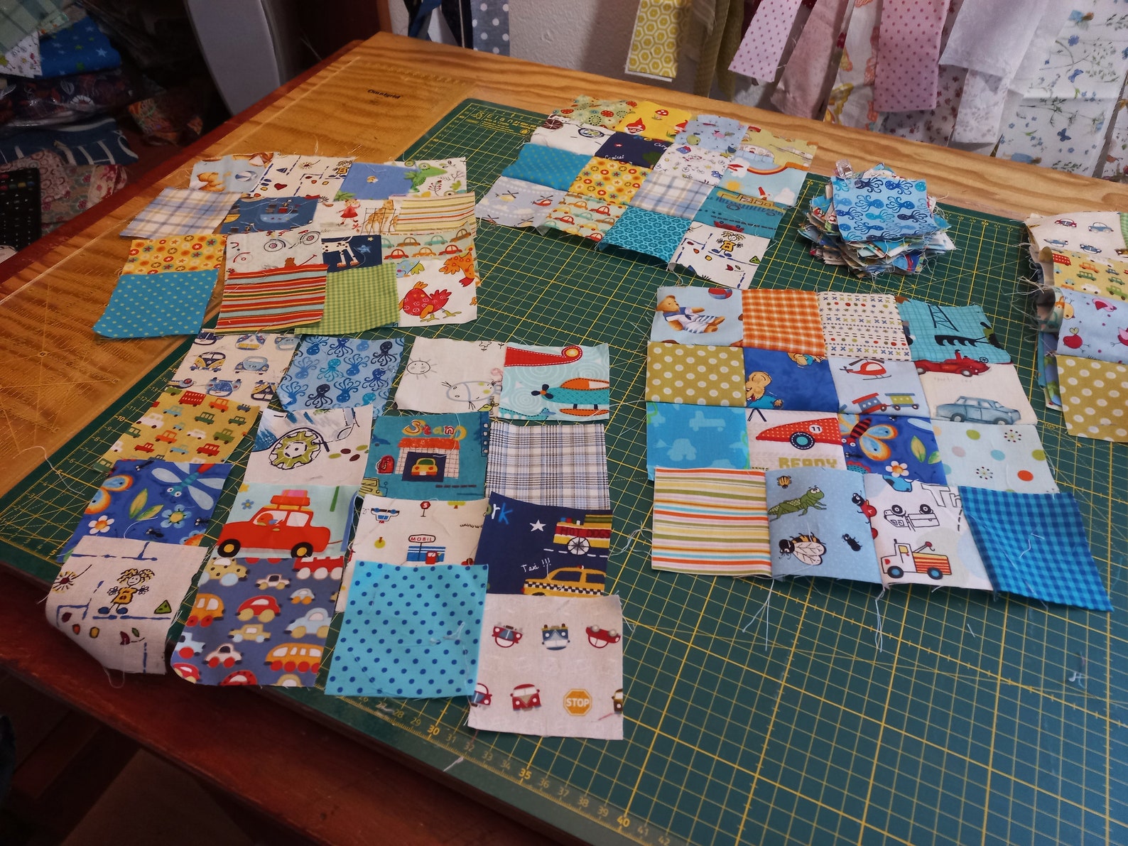 In Process! High Quality Unique Patchwork Quilt / Quilt Made of ...