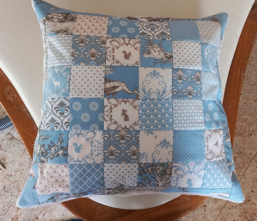 Newhigh-quality Unique Patchwork Cushion Cover Made of Designer Quality ...