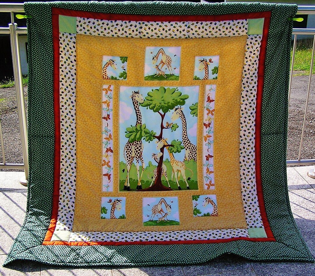 High Quality Unique Patchwork Quilt, Made of Designer Quality Fabrics ...