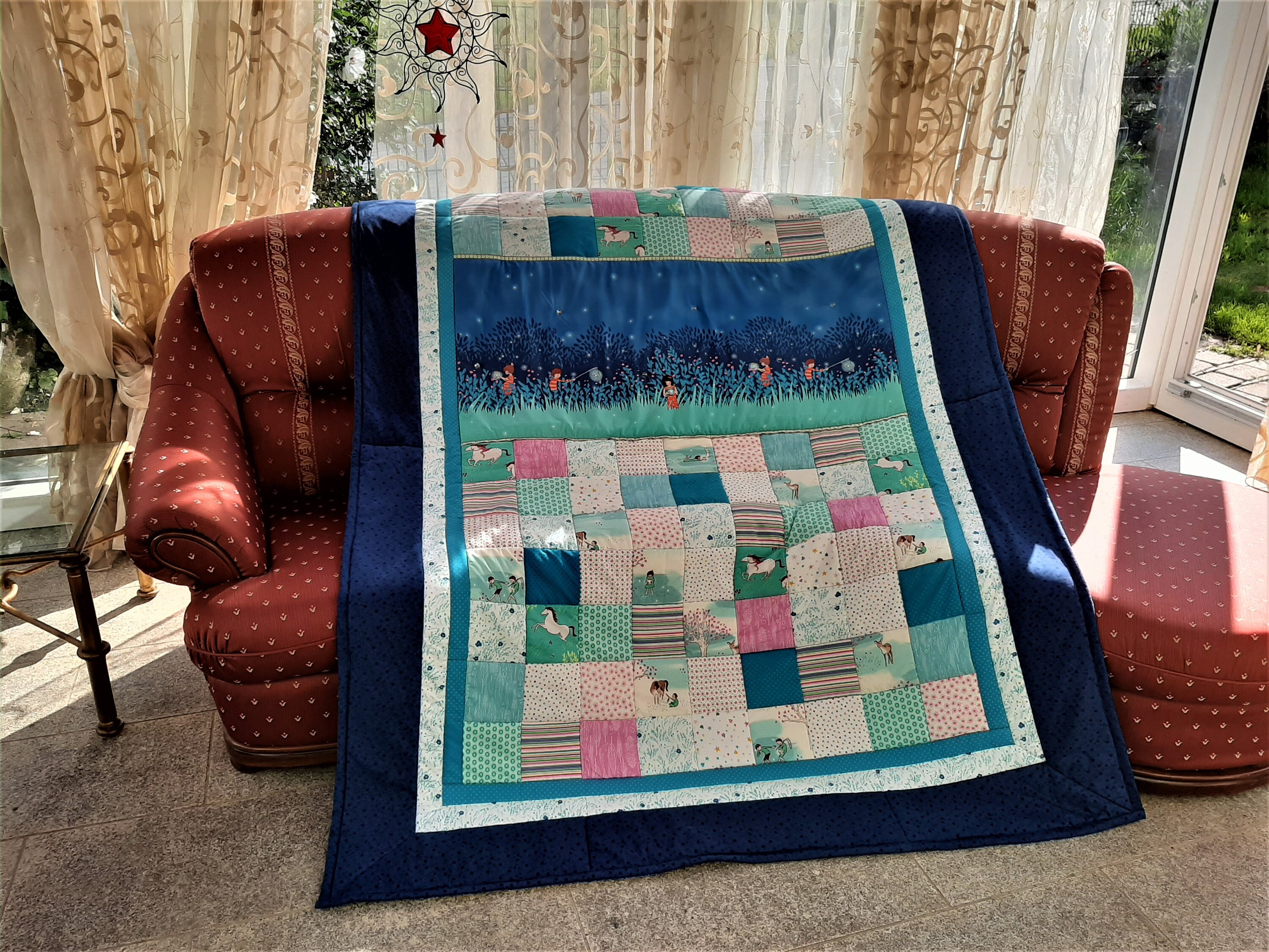 High-quality Unique Patchwork Quilt Made of Designer Quality - Etsy