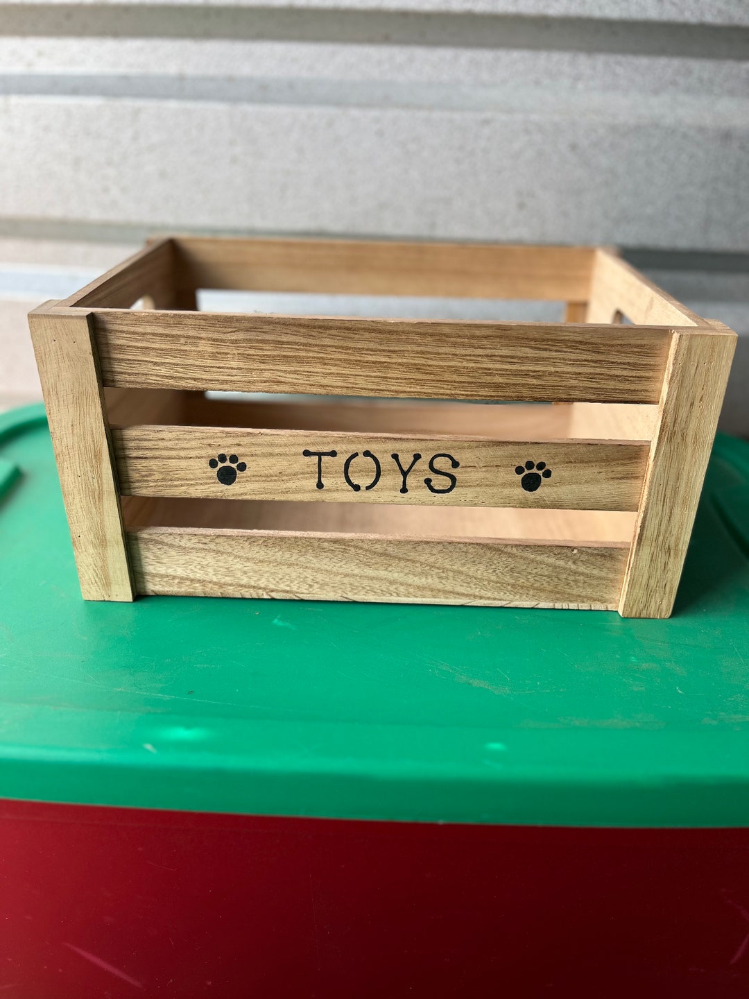Small Toy Crate, Toy Box, Toy Storage - Etsy