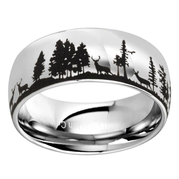 Mens Wedding Band - Etsy