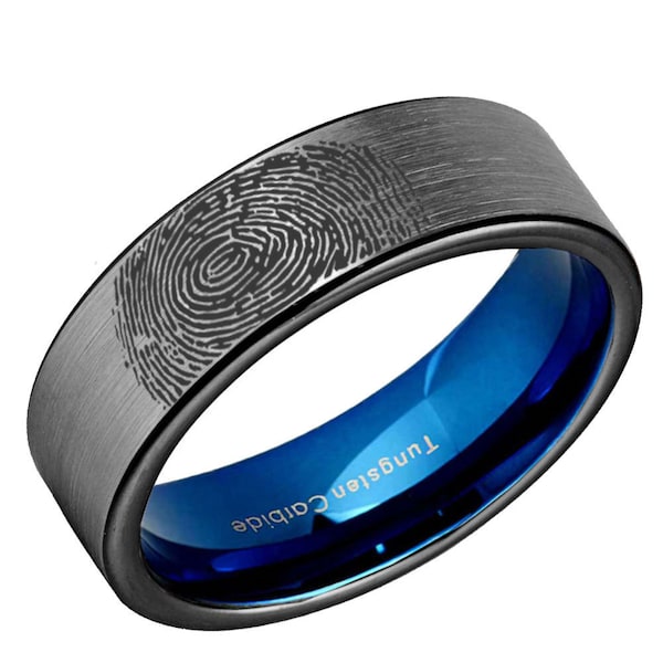 Fingerprint Ring - Etsy