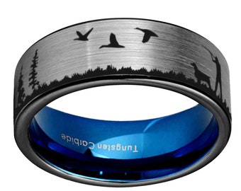 Duck Band Ring | Etsy