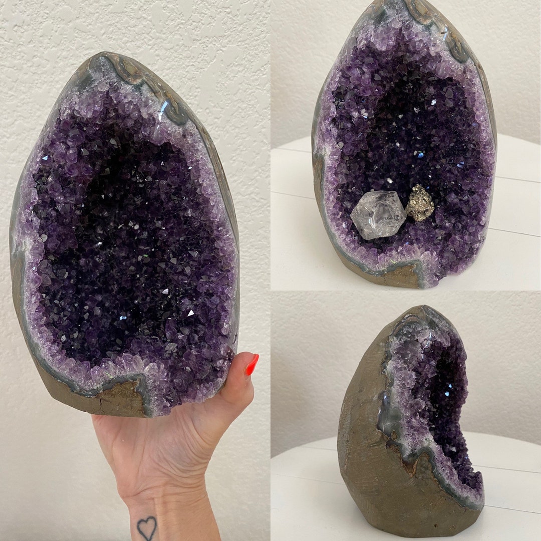 Amethyst Geode Crystal Cave 5 Lbs 6 Oz - Etsy