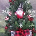 Gnome Christmas Tree, Pine, Cemetery Decoration, Cemetery Flowers ...