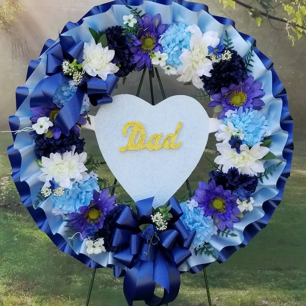 Sympathy Wreath - Etsy
