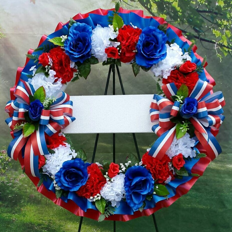 Veterans Day Wreath - Etsy