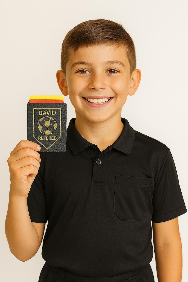 Referee Cards With Personalized Case - Etsy Australia