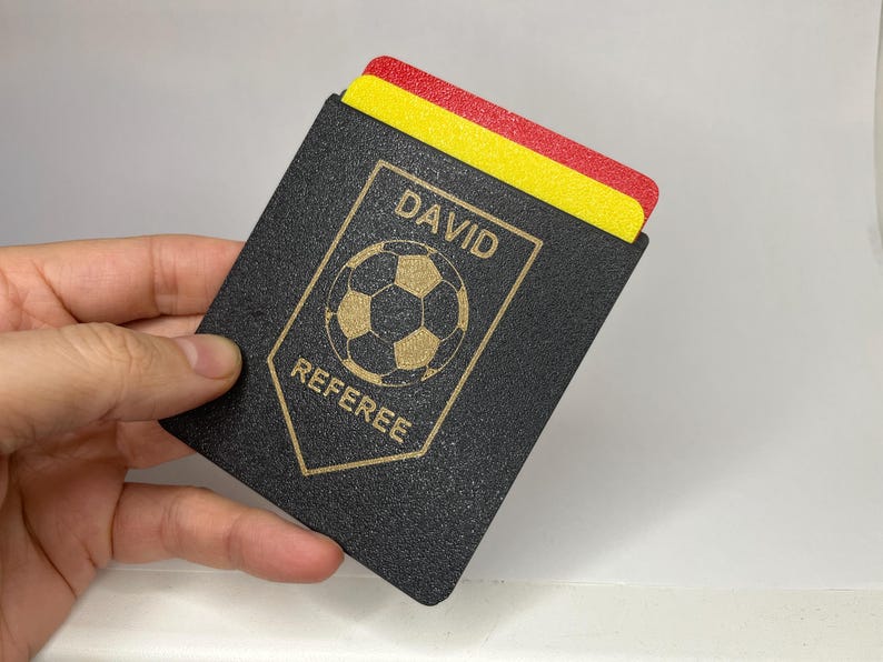Referee Cards With Personalized Case - Etsy Australia