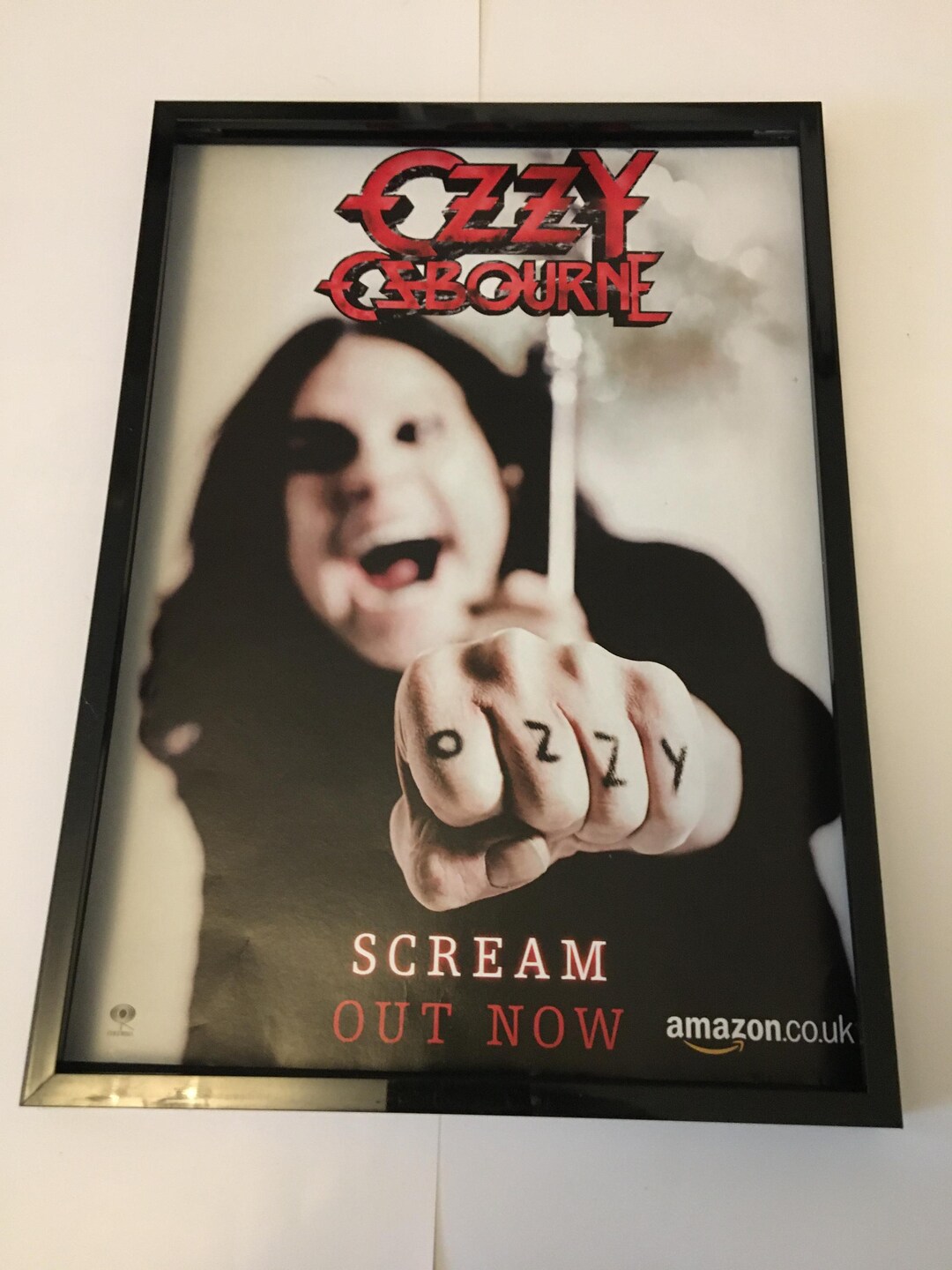 Ozzy Osbourne-scream-framed Original Advert A4 Frame - Etsy