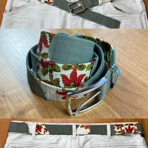Denim Belt Sewing Pattern Belt Sewing Pattern Upcycled Belt Pattern ...