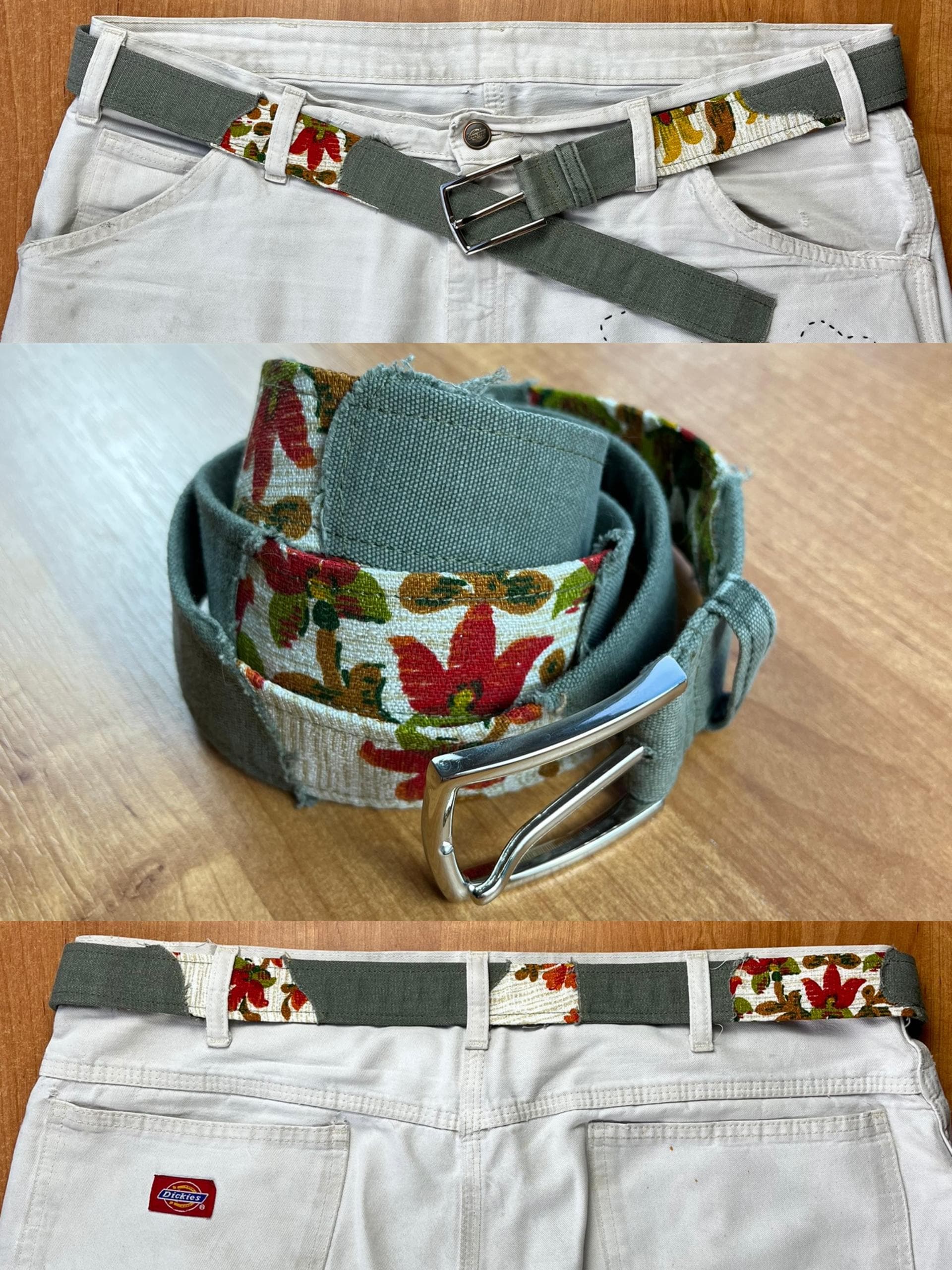 Denim Belt Sewing Pattern Belt Sewing Pattern Upcycled Belt Pattern ...
