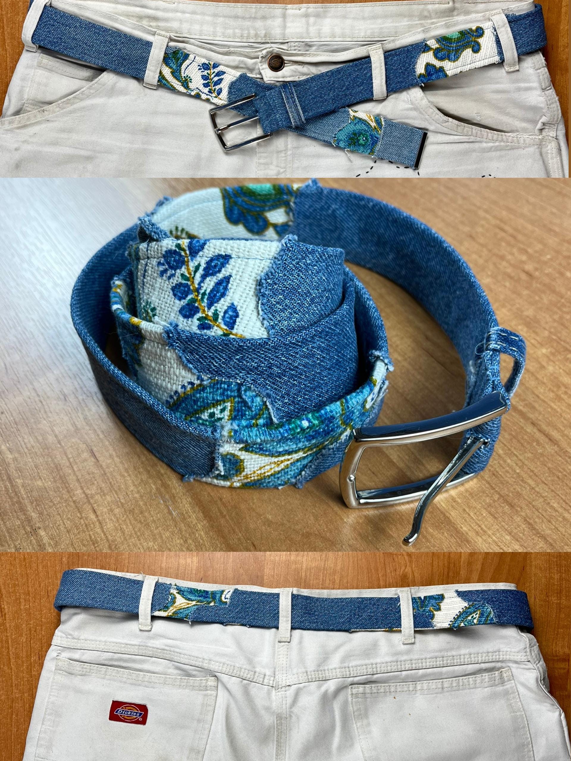 Denim Belt Sewing Pattern Belt Sewing Pattern Upcycled Belt Pattern ...