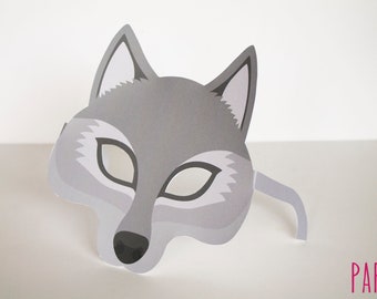 Little Red Riding Hood Printable Coloring Masks little red