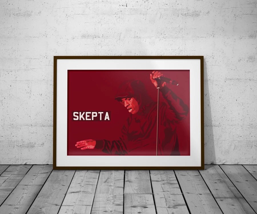 Art & Collectibles Prints Ghetts Conflict of Interest Illustrated ...