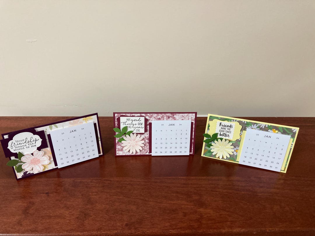 Handmade Desk Calendars - Etsy