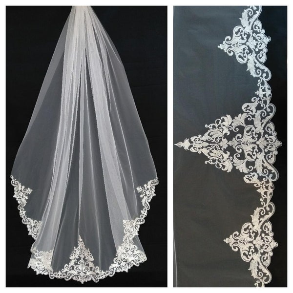 Antique Lace Veil - Etsy