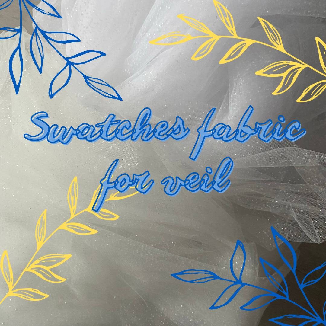 Veil Fabric Samples Swatches Fabric - Etsy
