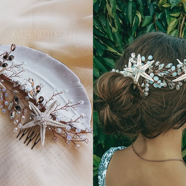 Starfish Headpiece - Etsy
