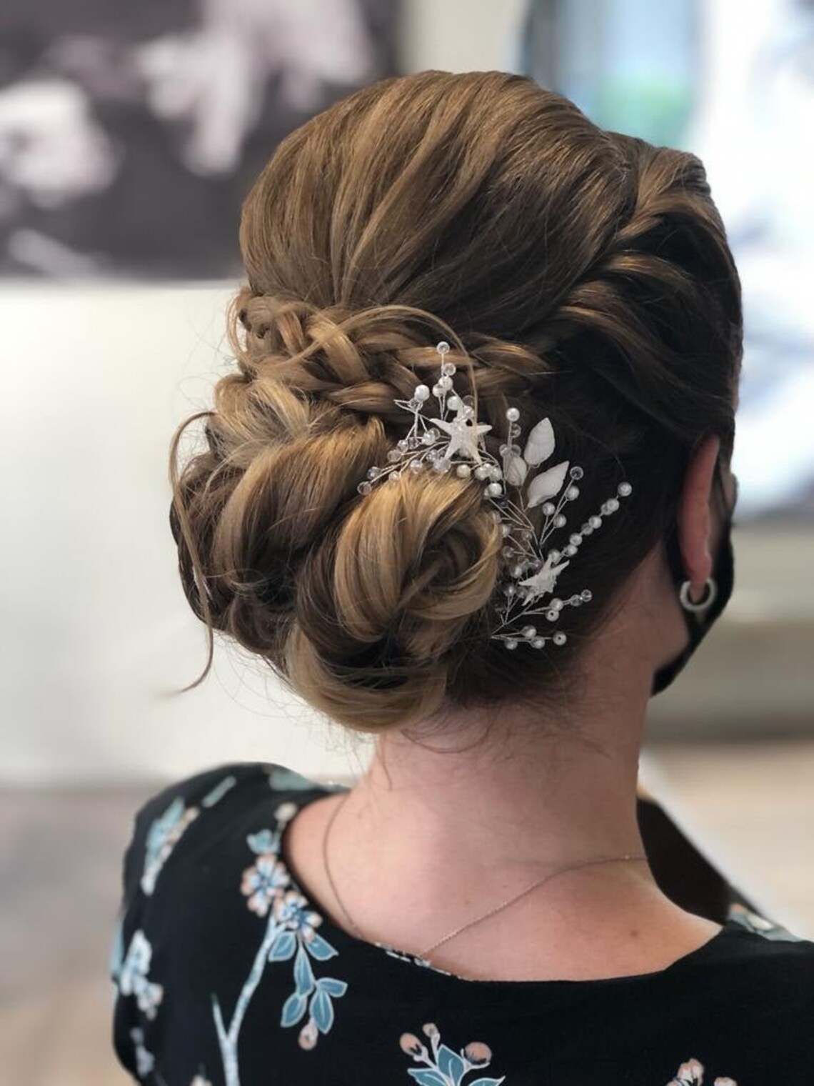 Beach Wedding Hair Accessories Mermaid Hair Piece Starfish Bridal Hair ...