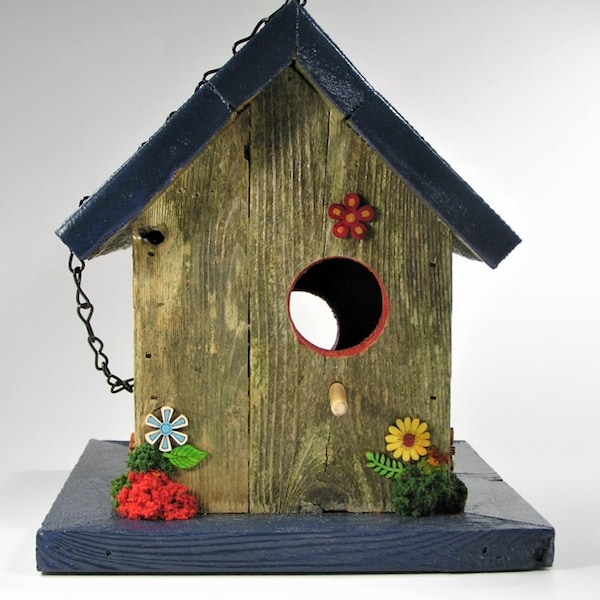 Rustic Birdhouse - Etsy