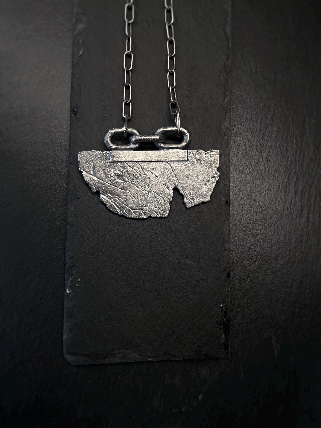 Hand Sculpted / Handmade / One of a Kind / Pendant / Goth Jewelry / Man ...