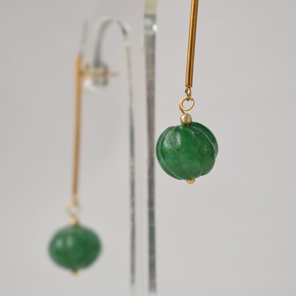 Carved Pumpkins Earrings - Etsy