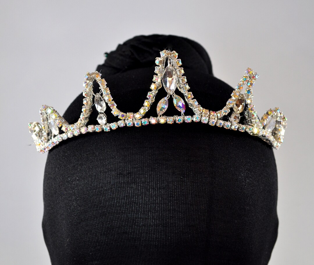 Ballet Tiara, Ballet Headpiece, Snow Queen Tiara, Crystal Tiara - Etsy