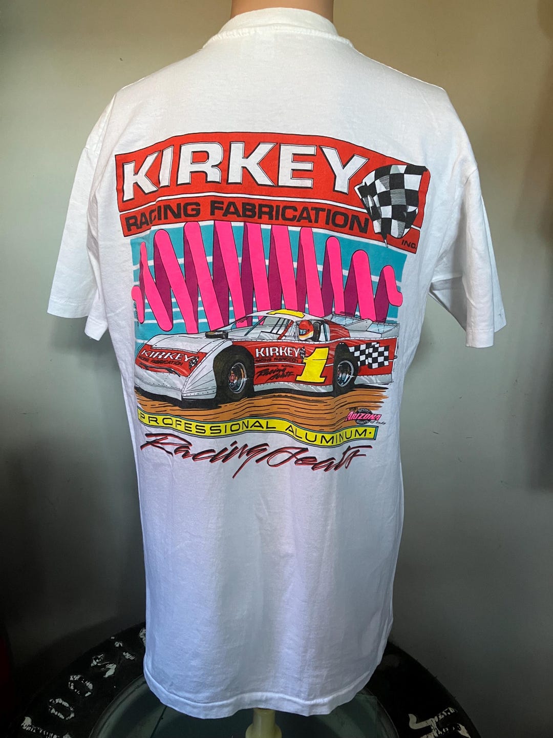 Vintage Kirkey Racing Fabrication Late Model T-shirt L 90’s - Etsy