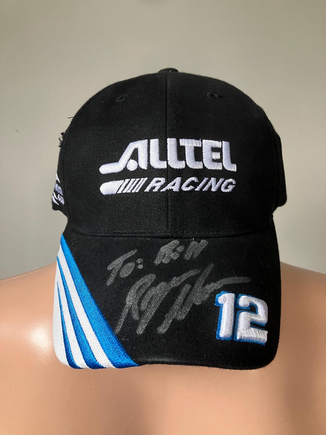 Deadstock Ryan Newman Alltel Racing Autographed Hat 2000s - Etsy