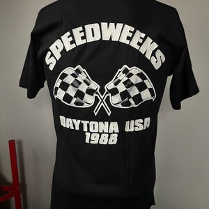 Deadstock Daytona Speedweeks 1988 T-shirt M 80s - Etsy
