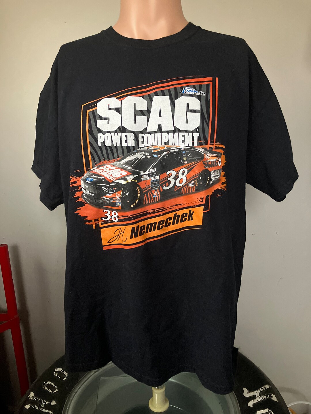 John Hunter Nemechek Front Row Ford T-shirt XL - Etsy