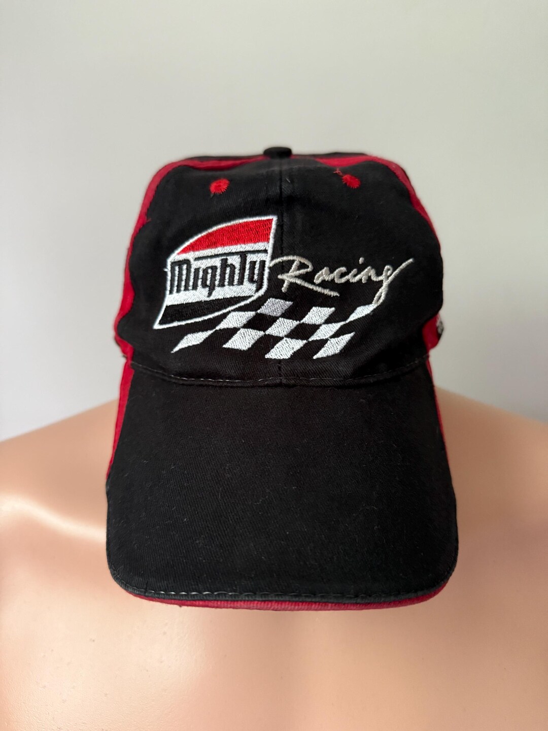 Brian Vickers Mighty/red Bull Racing Adjustable Hat 2000s - Etsy