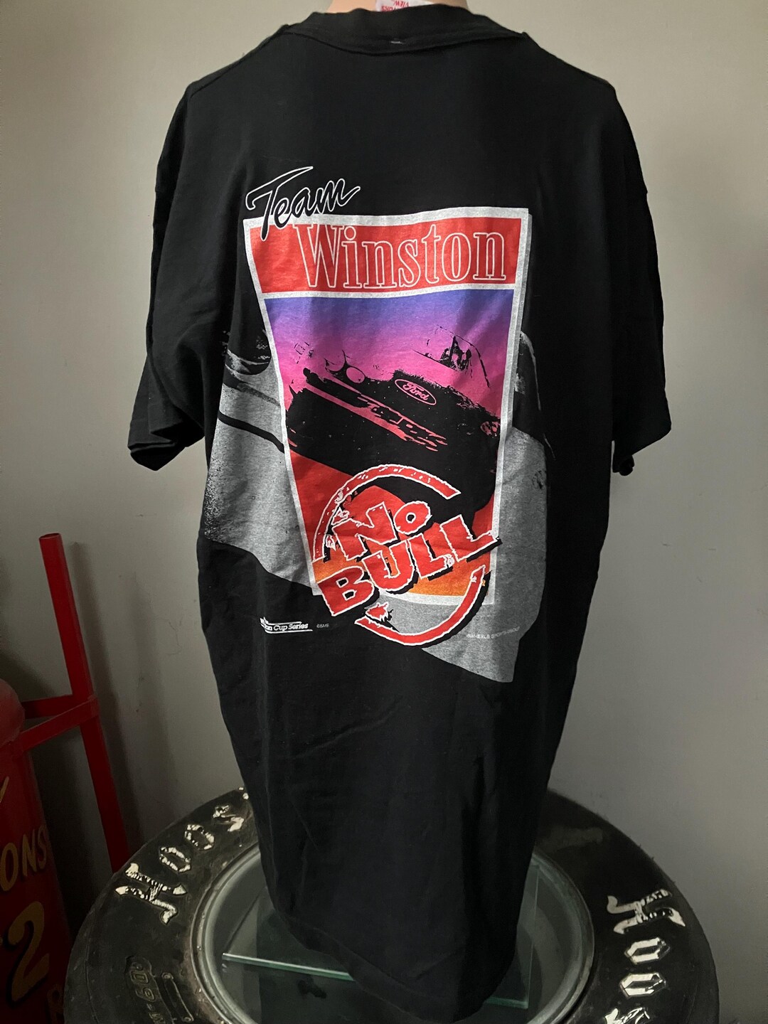 Vintage Team Winston No Bull T-shirt XL 90’s NASCAR - Etsy