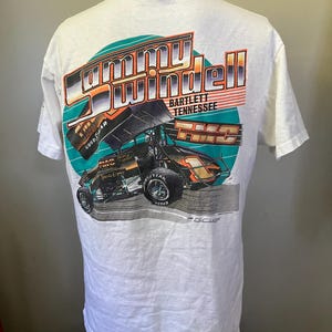 Vintage Sammy Swindell Sprint Car T-shirt L 80s - Etsy
